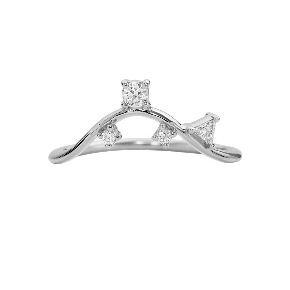 Notched wedding band | Temple & Grace AU