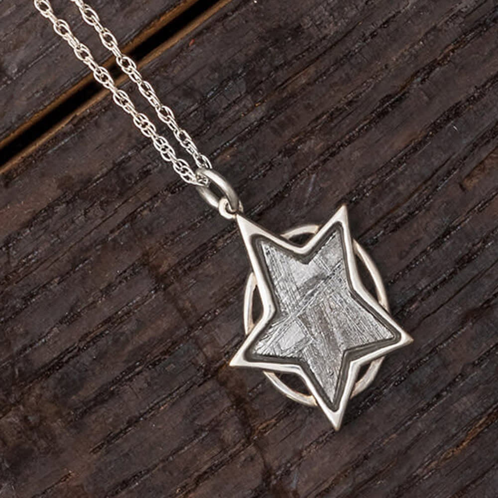 Meteorite Star Necklace | Temple & Grace USA