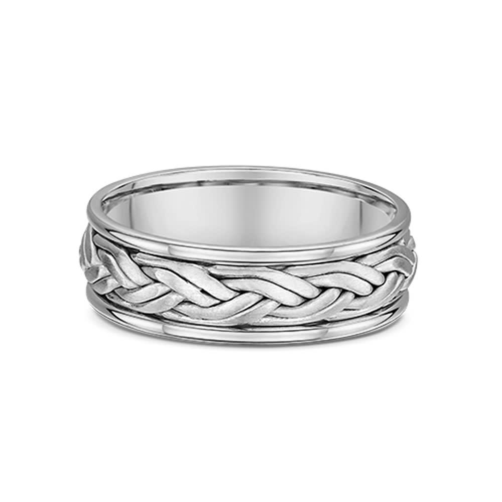 Wire Braided Mens Wedding Band | Temple & Grace USA