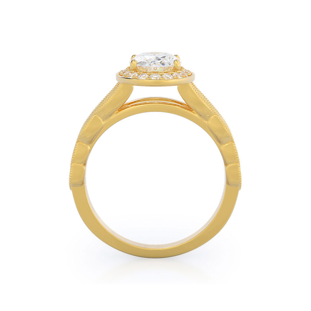 Oval Engagement Ring | Temple & Grace Singapore